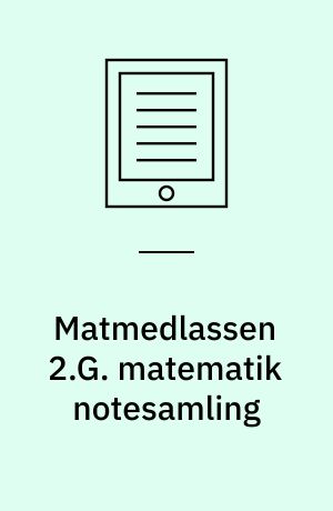 Matmedlassen 7.-9. klasse matematik notesamling af Viktor Lassen