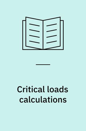 Critical loads calculations