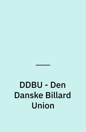 DDBU - Den Danske Billard Union