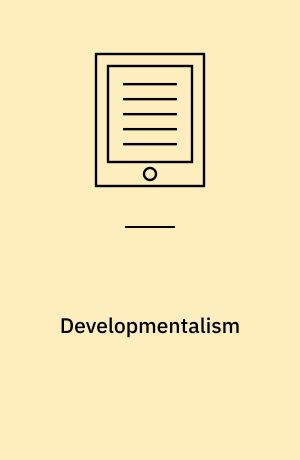 Developmentalism af Graham Harrison (1968-)