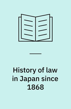 History of law in Japan since 1868
