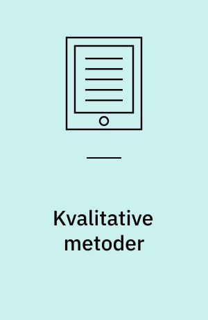 Kvalitative metoder