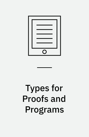 Types for Proofs and Programs